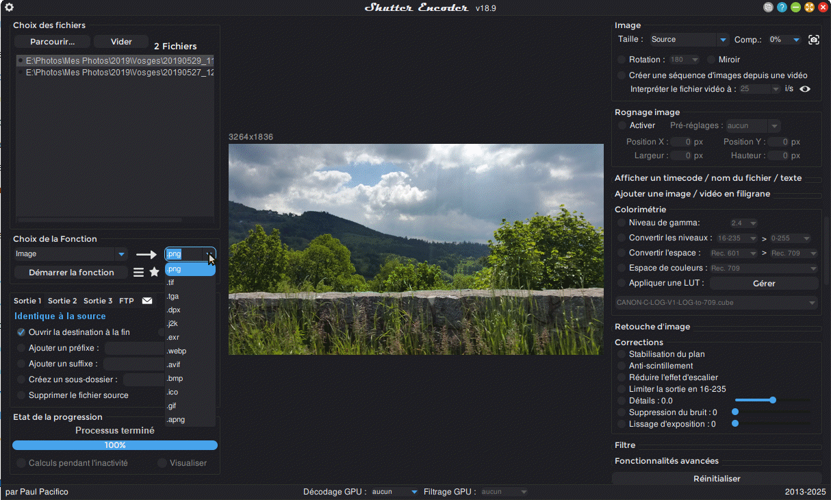 Shutter Encoder - ToutLibre.com